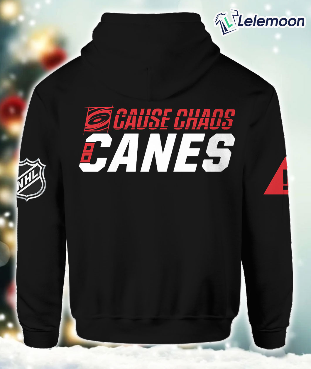 2024 Carolina Hurricanes Cause Chaos Hoodie - Lelemoon 2024 Carolina Hurricanes Cause Chaos Hoodie - Lelemoon